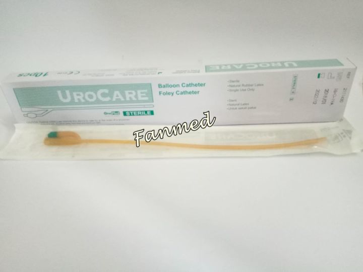 Onemed Urocare 14 FR Sterile Selang Catheter Kateter 2 Way 14fr Box ...