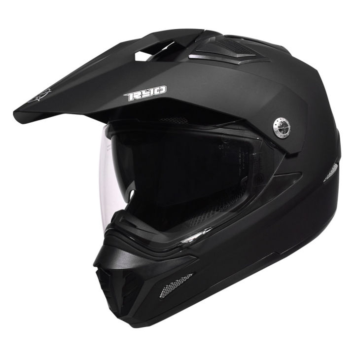 RYO Motorcycle Motard Helmet RDX-1 SC-09 Mono Helmet