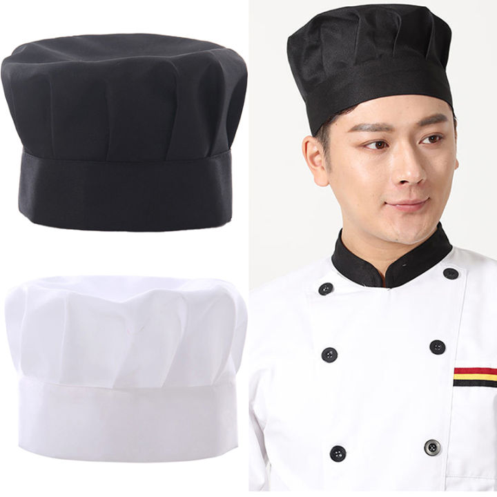 【QNAIT】Chef Hat Adult Adjustable Baker Kitchen Cooking Chef Hat | Lazada PH