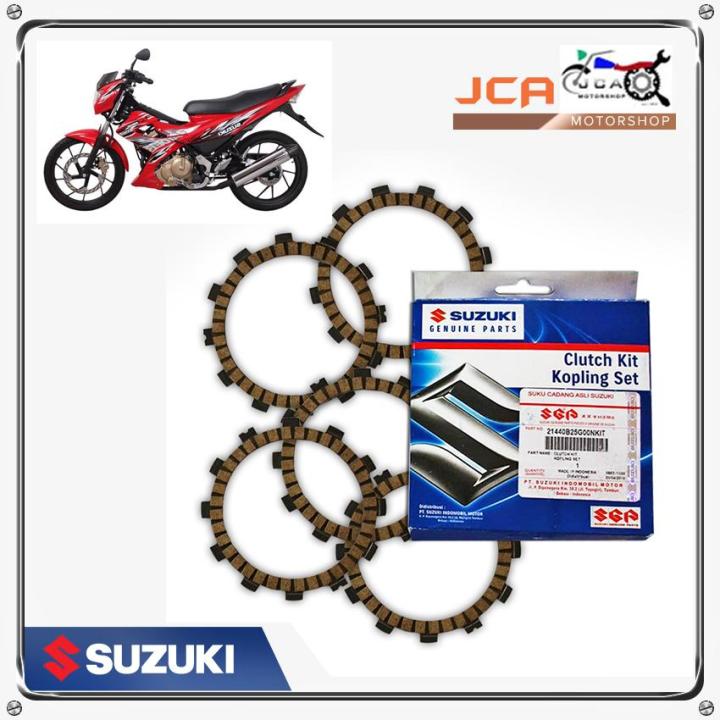 ORIGINAL SUZUKI CLUTCH LINING FOR RAIDER 150, THUNDER 125, GIXXER 150, GIXXER 150 F.I. (5 PCS ...