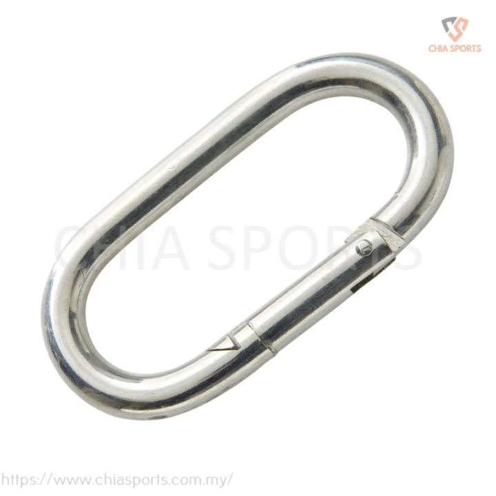 Oval Spring Snap Hook Carabiner 10 x 100mm Diving Hooks Fitness Lock ...