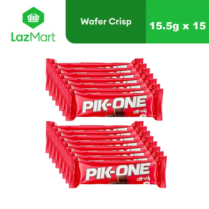 Pik-One Wafer Crisp 15.5g - Pack of 15 | Lazada PH