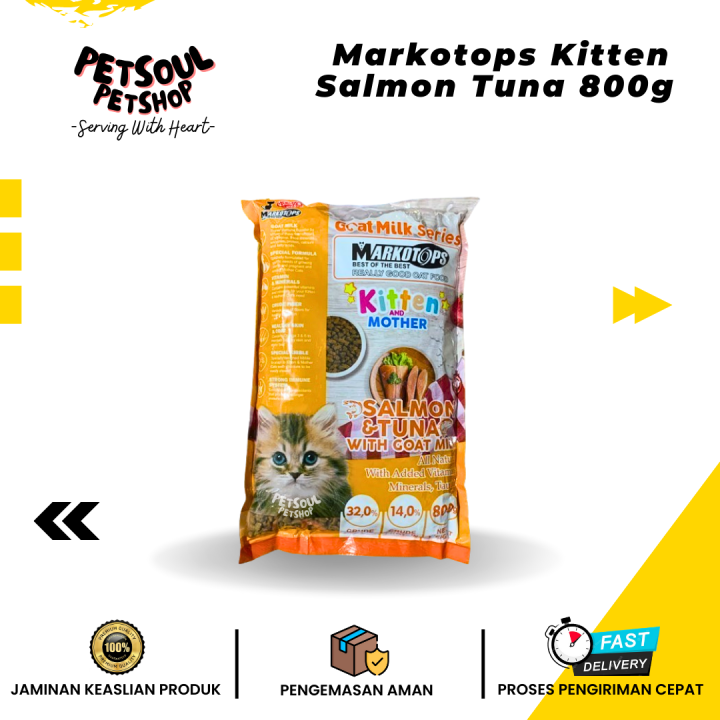 Makanan Kucing Markotops Cat Food Kitten And Mother 800g Markotop Dry ...