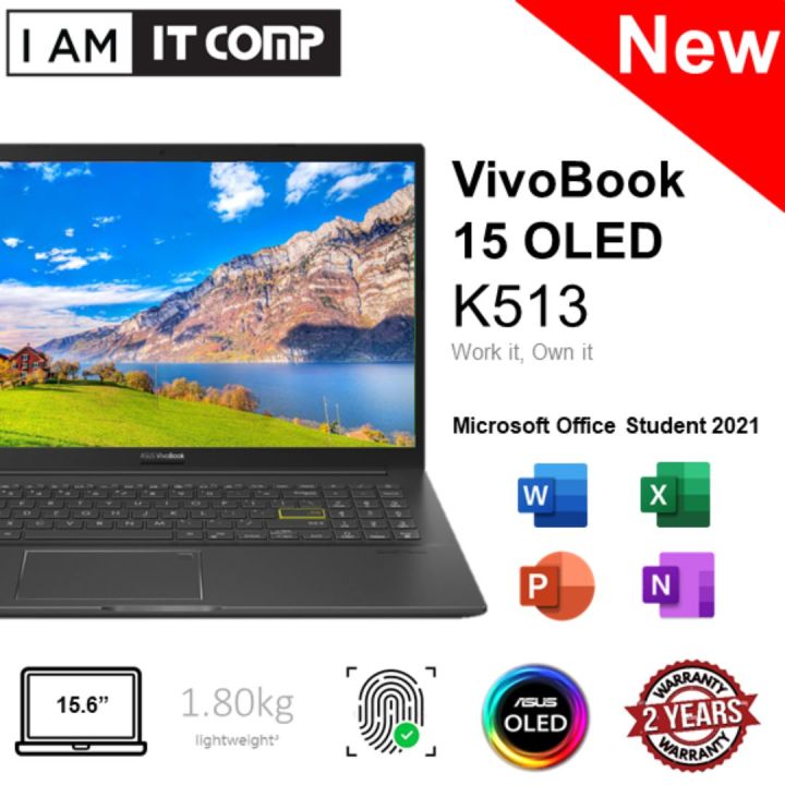 ASUS VivoBook 15 K513E-AL13093WS / K513E-AL13200WS 15.6" OLED Laptop ...