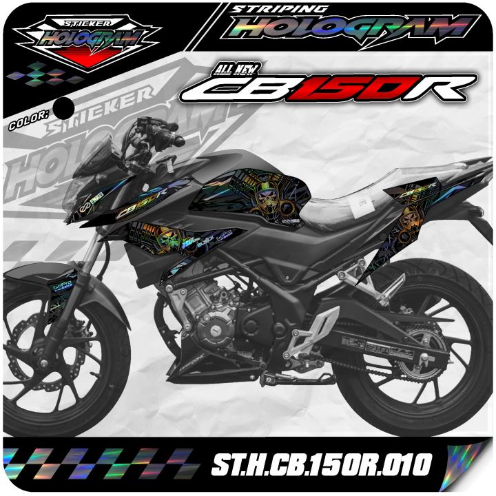 Cb150 R Sticker Striping Cb 150 R Facelift - Stiker Motor Keren Setiker ...