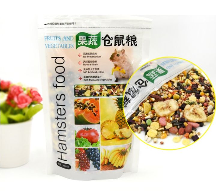 All Natural Hamster Fruit And Vegetable Food Mix 400g | Lazada PH