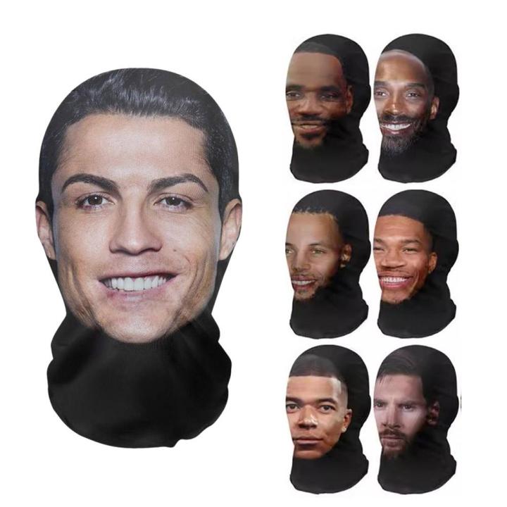 [LOWEST PRICE] Ronaldo Football Star Funny Cosplay Mask Balaclava ...