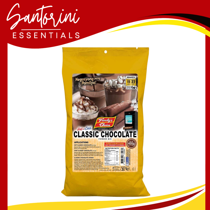 Family's Choice Classic Chocolate Vendo Powder 500g | Lazada PH