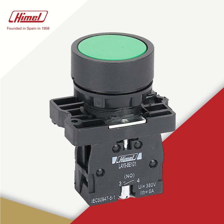 HIMEL Selector Switch HLAY5-ED35 1NO 1NC 3P Black | Lazada