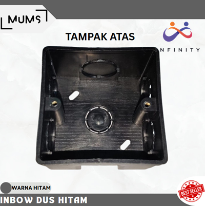 INF ARCHITECH INBOW DUS HITAM kotak Mangkok Tanam Box Hitam - Single ...