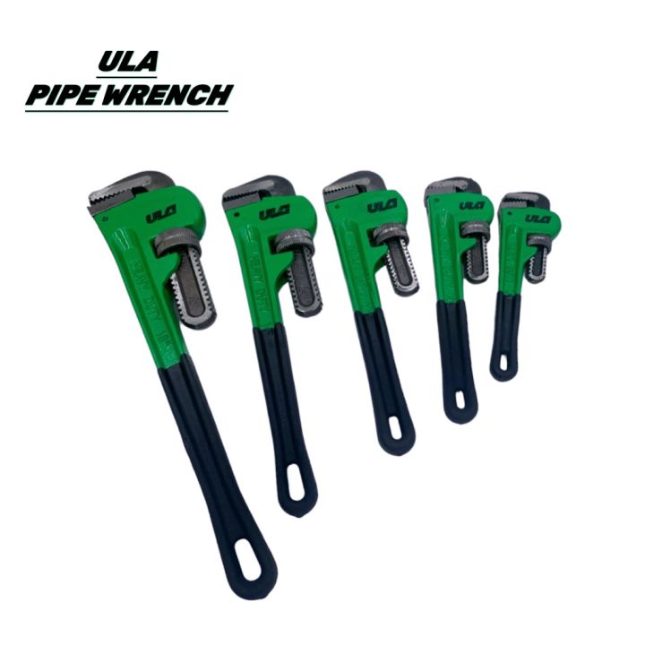 ULA Pipe Wrench/Adjustable wrench/Liyabe Tubo Heavyduty (8,10,12,14 ...