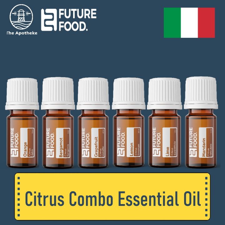 Citrus Combo Essential Oil (Orange, Lemon, Bergamot, Lime, Grapefruit ...