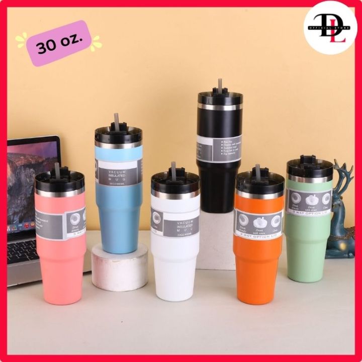 แก้วเยติเก็บความเย็น 30oz. แก้วเก็บอุณหภูมิ กระบอกน้ำเก็บความเย็น สแตนเลส304 สีสวย ขนาด 30 oz ...