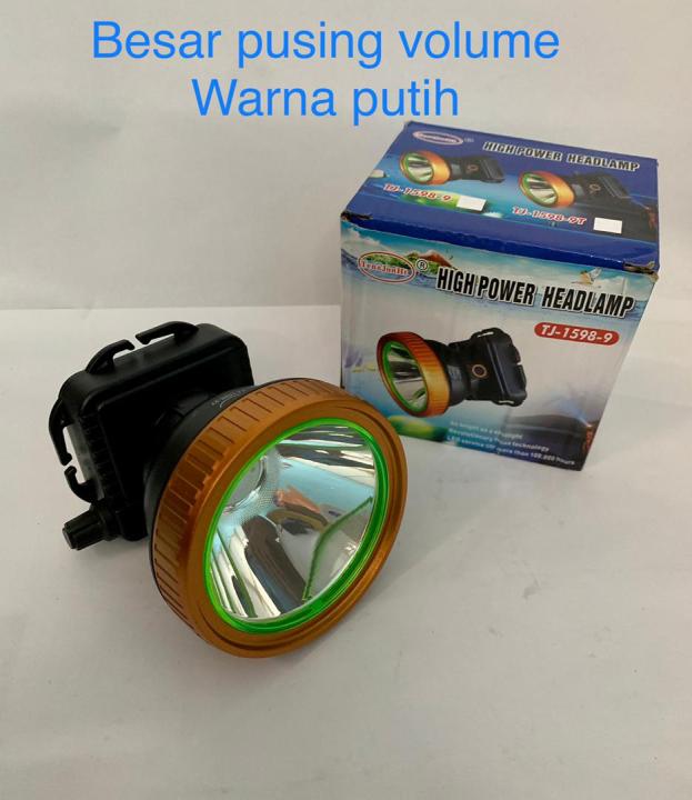 [Free Shipping] Original Headlamp volume adjust light high power high ...