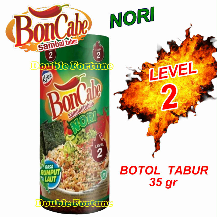BON CABE LEVEL 2 NORI RUMPUT LAUT 35gr KOBE BOTOL TABUR | Lazada Indonesia