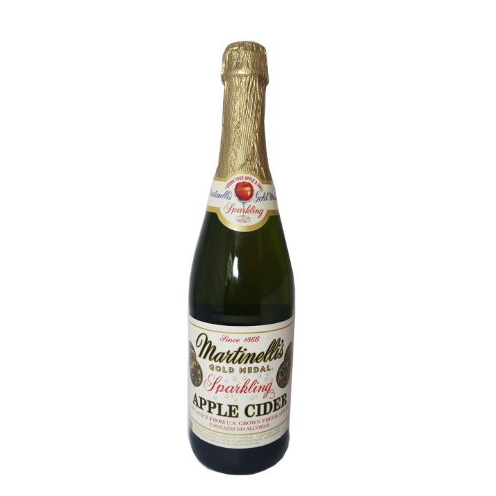 Martinelli's Gold Medal Sparkling Apple Cider Non-Alcoholic Drink 25.4 ...