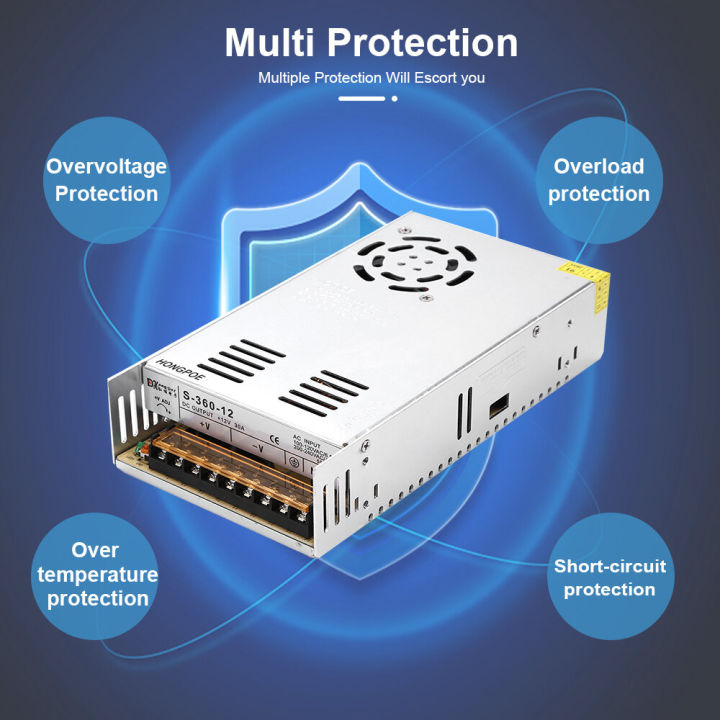 #Otaku convenience# 12V Power Supply 1A 2A 3A 4A 5A 6A 8A 10A 15A 20A 30A 40A 50A 100A 125A ...