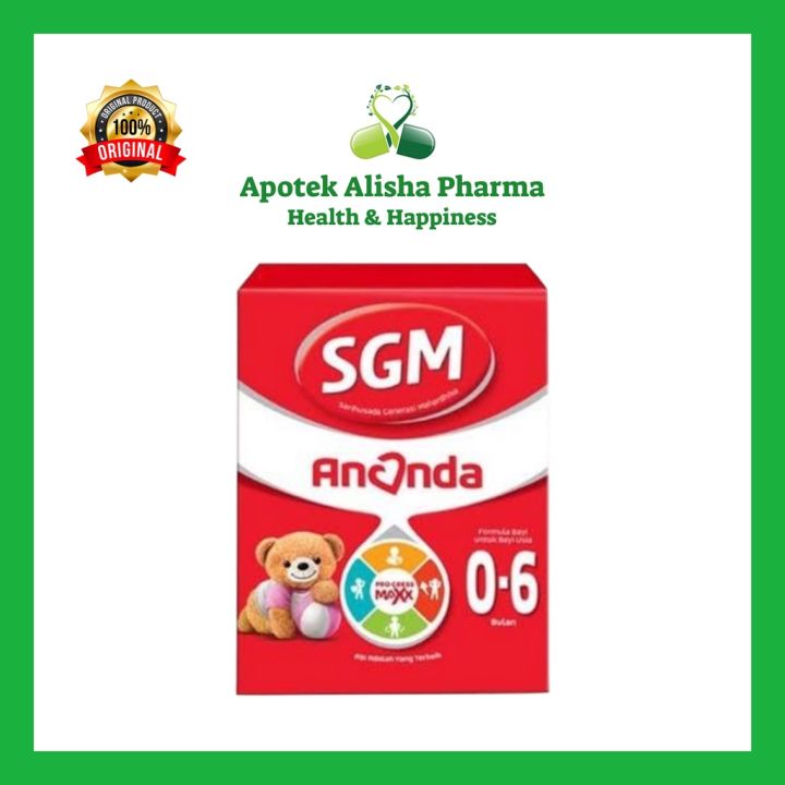 SGM Ananda 1 Box 120/150/400/600/1000gr - Susu Formula Bayi 0-6 Bulan ...