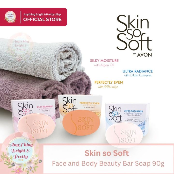 Avon Skin So Soft (SSS) Beauty and Whitening Bar Soap | Lazada PH
