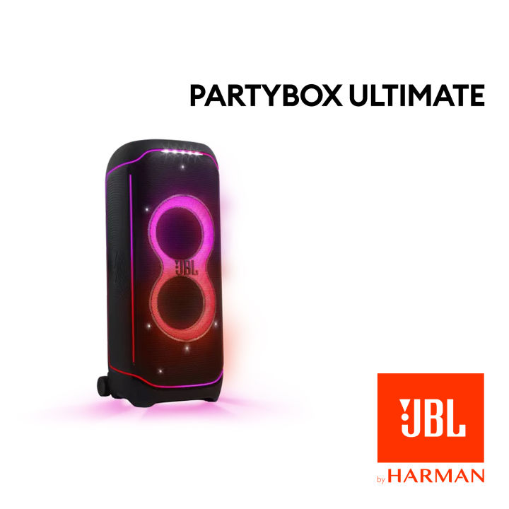 JBL Partybox Ultimate Massive Party Speaker and Splashproof Design ...