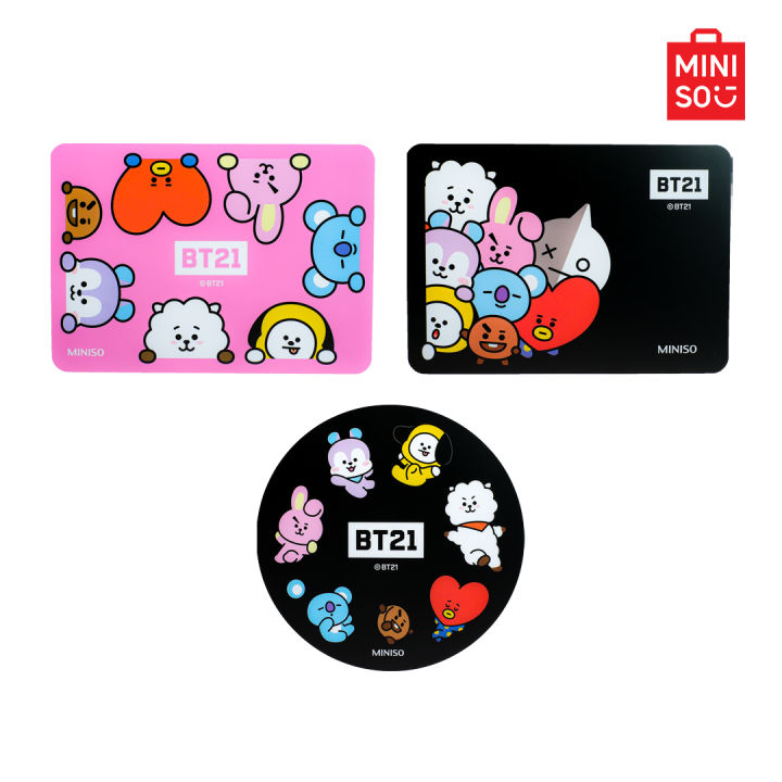 MINISO แผ่นรองเมาส์ BT21 Collection | Lazada.co.th