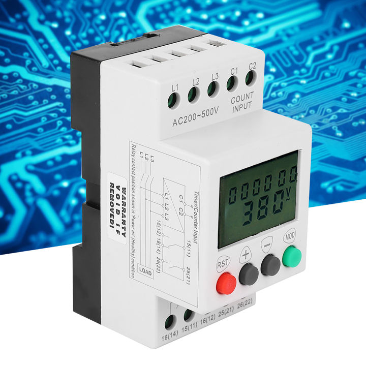 Phase Failure Protection Relay Voltage Monitoring Protection Relay ...