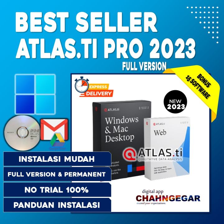 Atlasti 23 edisi 2023 / Software ATLAS.ti 23 Full Version Software Qualitative Data Analysis ...