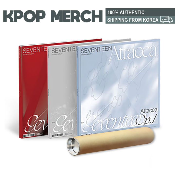 Seventeen 9th Mini Album [ Attacca ] Rolled Poster Lazada