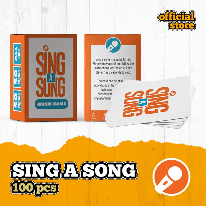 Sing A Song! Music Card Game | Lazada PH