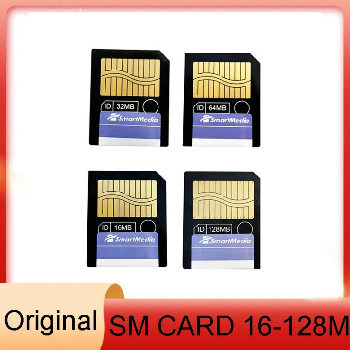 Fuji Olympus กล้องเก่า SmartMedia Card SM Card 16M 32M 64M 128M การ์ดหน่วยความจำสำหรับอุปกรณ์ ...