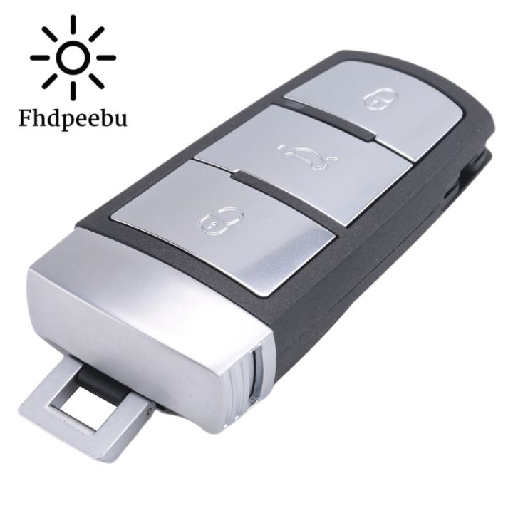 3C0 959 752 Smart key 3button 434Mhz with ID48 chip B6 3C B7 Magotan CC ...