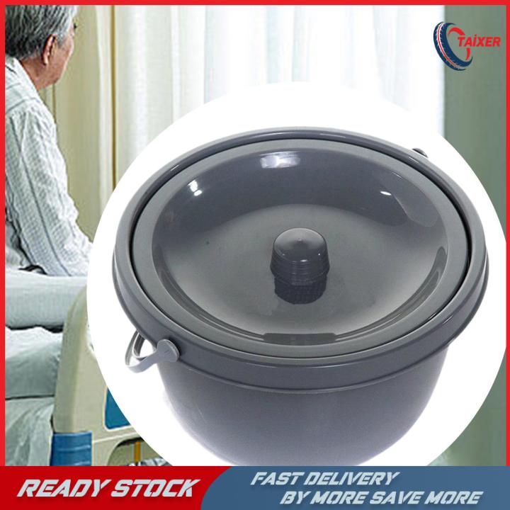 Taixer Chamber Pot Urinal Bucket Potty Odor-sealing Lid Lightweight ...