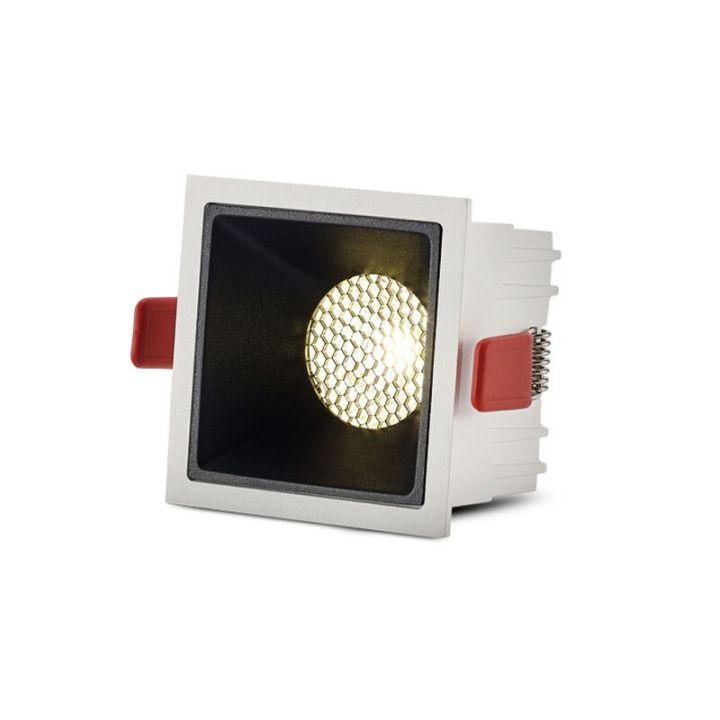 Honeycomb Square Nest Anti Glare COB Recessed Downlight 7W 10W 12W 15W ...