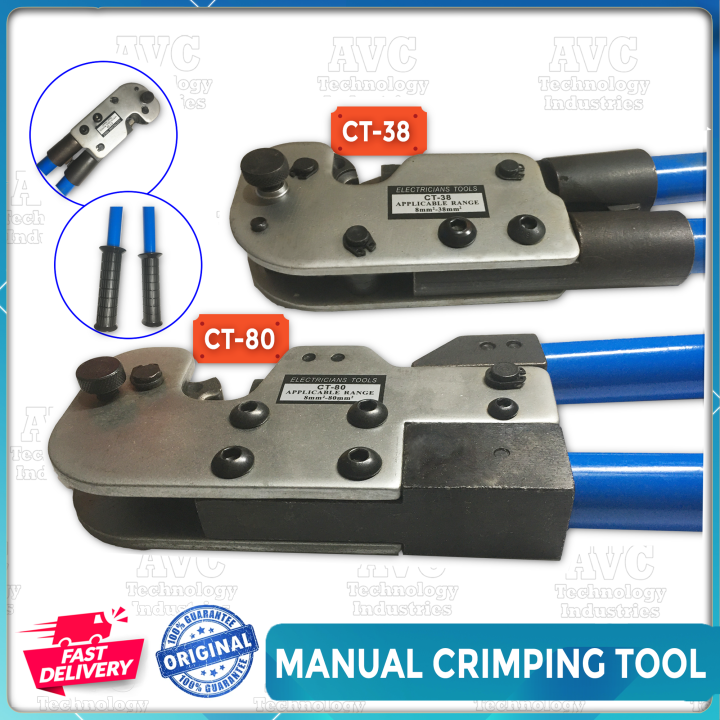 Manual Crimping Tool CT-38 & CT-80 | Lazada PH