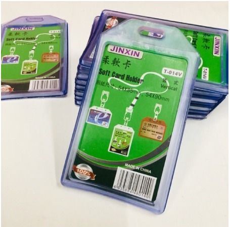 Transparent ID case ID holder office suplies | Lazada PH