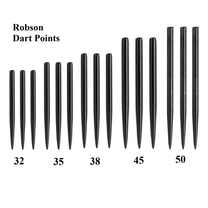 Dart Point Robson Black Smooth 38mm 45mm 50mm Steel tip points | Lazada PH