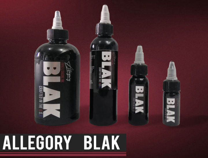 Allegory Black allegory Ink // Repacked Allegory BLAK (Choose size from ...