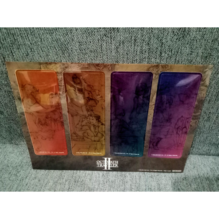 Octopath Traveler II Exclusive Bookmark Set (New ) | Lazada PH