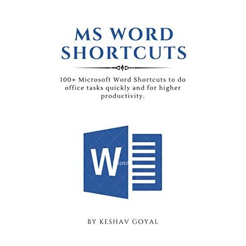 [eBooks]MS Word Shortcuts: 100+ Microsoft Word Shortcuts | Lazada Singapore
