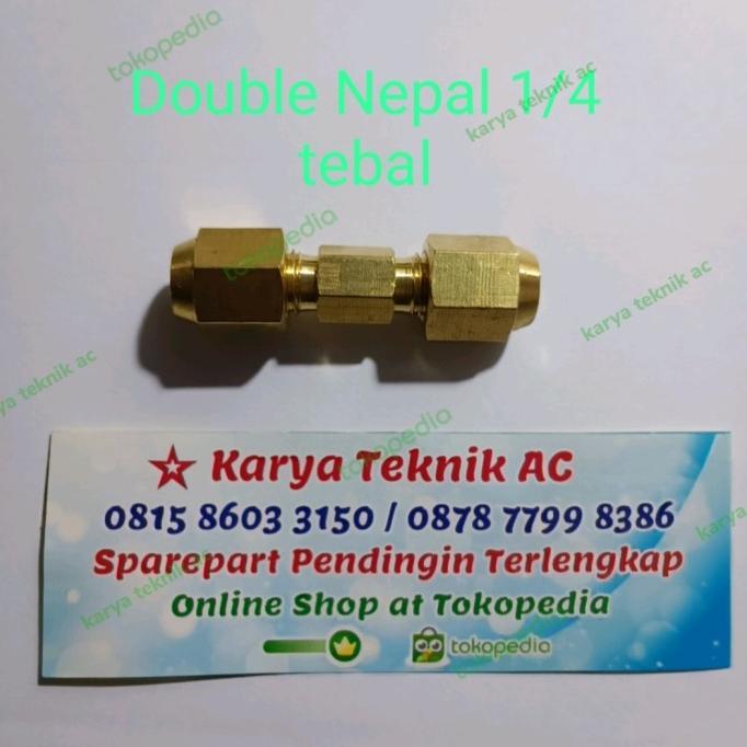 Double nepel 1/4 tebal | Lazada Indonesia