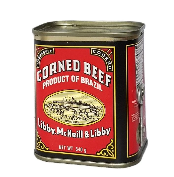 LIBBY'S COMPRESSED COOKED CORNED BEEF - Product of Brazil (pack of 1 ...