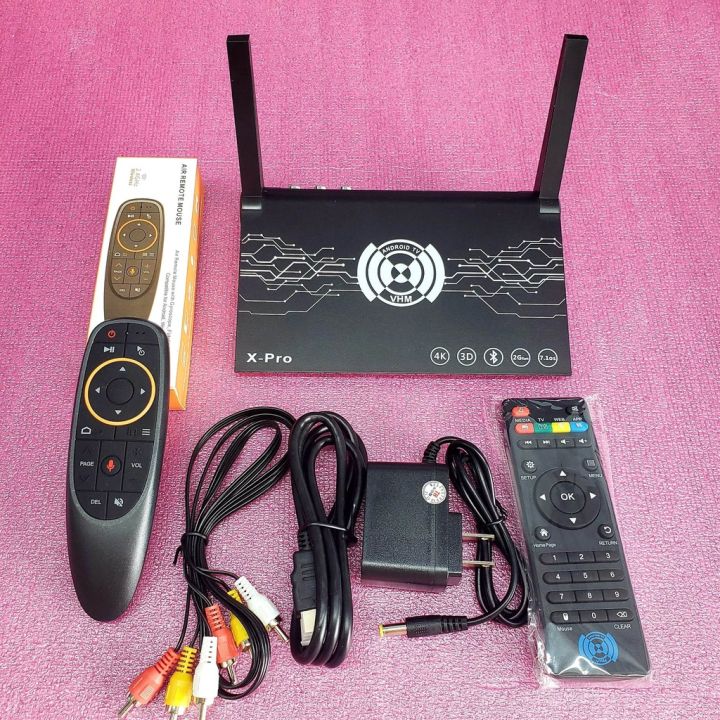 Thiết bị Android Tivi Box giọng nói X Pro 4K ULTRA HD có kết nói ...