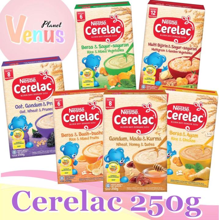 NESTLE CERELAC BIJIRIN BAYI BABY CEREALS - 250G | Lazada
