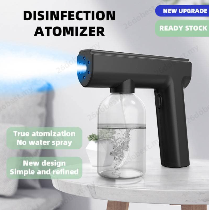 Keep Working 300ml Handheld Disinfection Machine Gun Blue Light ...