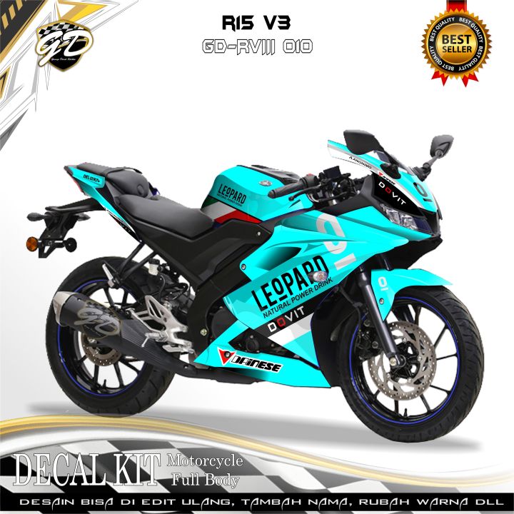 Decal R15 V3 Full Body Stiker R15 V3 Full Body Decal Sticker R15 V3 Full Body GD-RVIII 010 ...