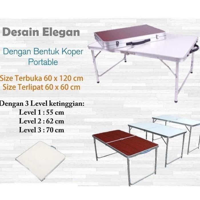 meja portable untuk jualan meja lipat meja lipat dagang murah Meja ...