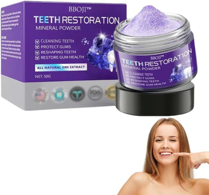BBOJI Teeth Restoration Mineral Powder,BBOJI Tooth Restoration Mineral ...