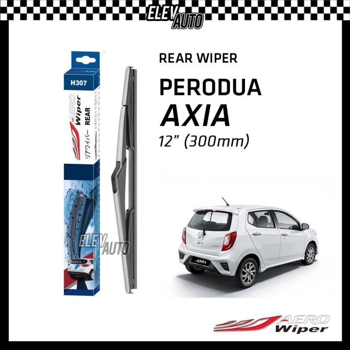 Perodua Axia AERO Rear Windscreen Wiper 12" (300mm) H075 | Lazada