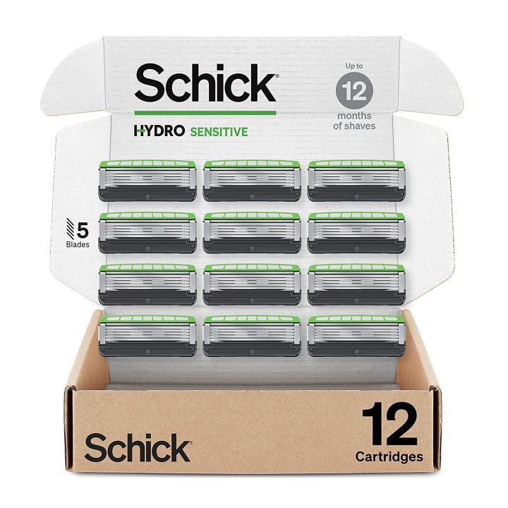 Schick Hydro Sensitive Refills — Schick Razor Refills for Men, Men’s ...