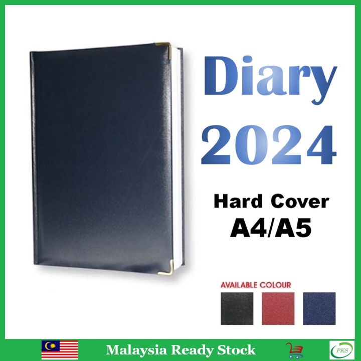 Diary 2025 A4/A5 Size Leatherette Hard/Soft Cover Management Diary | Lazada